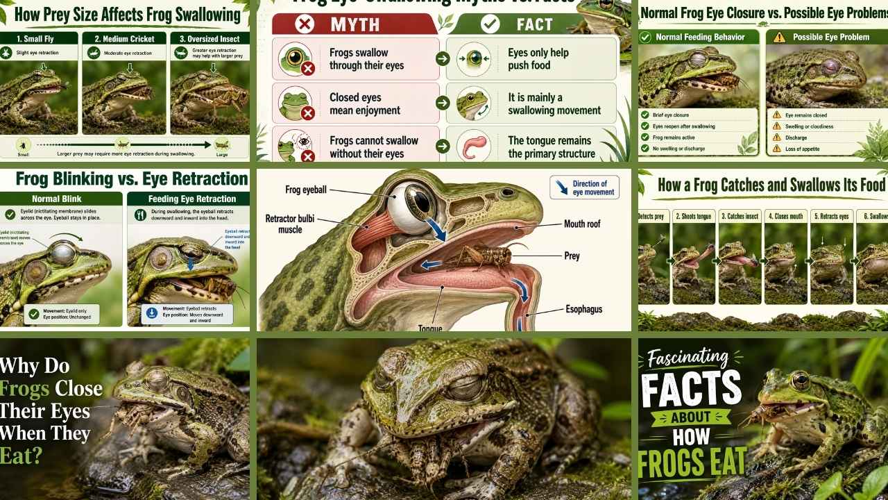 Why Do Frogs Close Their Eyes When They Eat? The Surprising